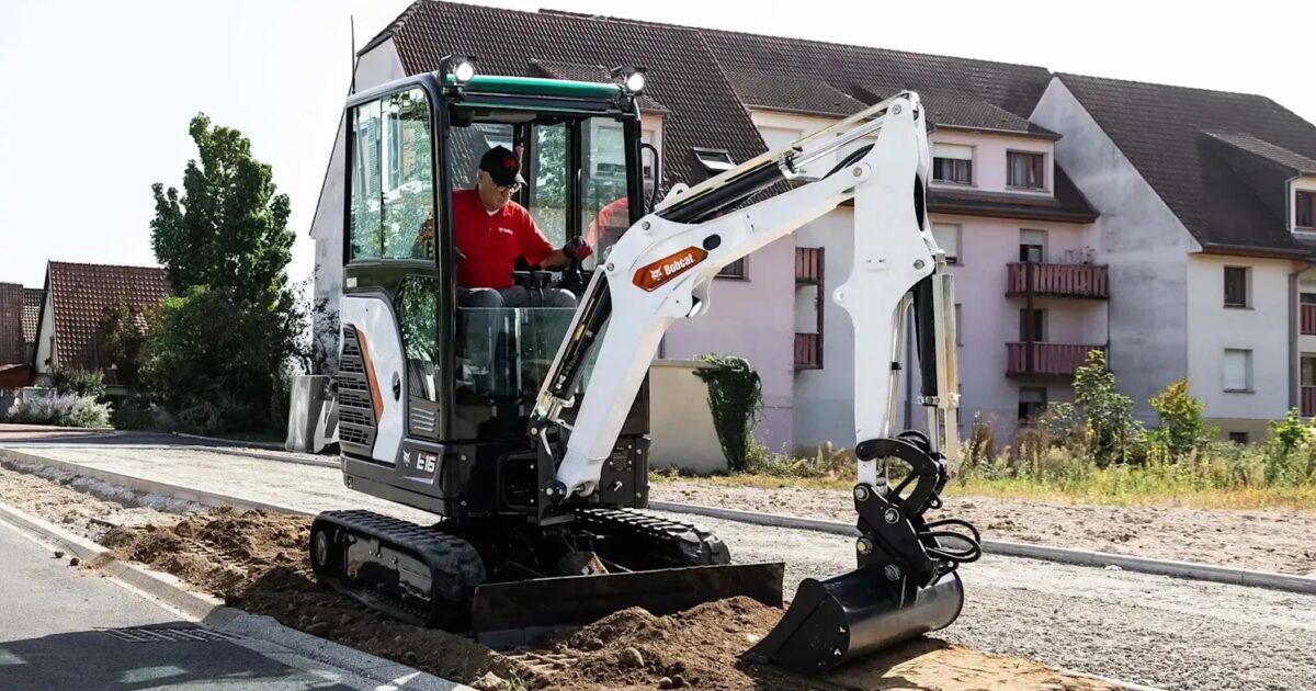 Vangaever | Bobcat E16 minigraver R2 series
